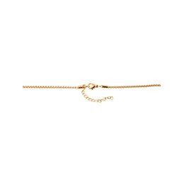 Adeli&aacute;s Unisex Halskette &ndash; Venezianerkette aus Edelstahl in gold | Gr.: 50 cm