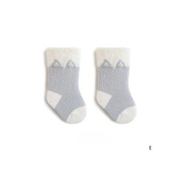 MUNADUNA 5er-Set 'Ohren' Winter Baby Socken | Gr.: 22-24