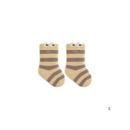 MUNADUNA 5er-Set 'Kleine Monsters' Winter Baby Socken | Gr.: 22-24