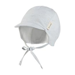 Sterntaler Schirmm&uuml;tze graumeliert in bleu | Gr.: 41 cm