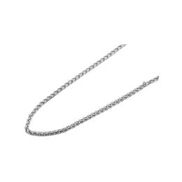 Adeli&aacute;s Unisex Halskette &ndash; Kordelkette aus Edelstahl in silber | Gr.: 50 cm