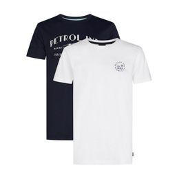 PETROL INDUSTRIES 2er-Pack Basic-T-Shirt Rundhals Riviera | Gr.: 152