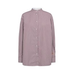 MOS MOSH MMKaris Slim Stripe Shirt in Cabernet | Gr.: XS