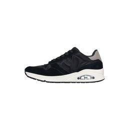 Skechers Uno Vintage Dayz Low-Top-Sneaker aus Leder Schwarz | Gr.: 43