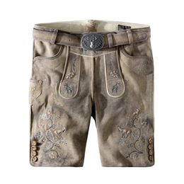 Stockerpoint Trachtenlederhose Konstantin in sand gespeckt | Gr.: 46