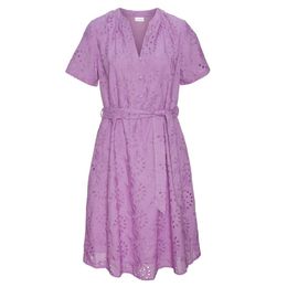 Lascana Blusenkleid in violett | Gr.: 42