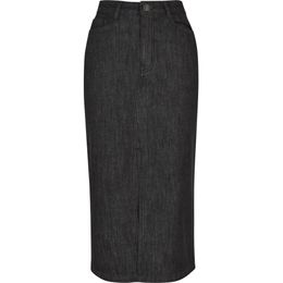 Urban Classics Maxi Skirt in black washed | Gr.: 26