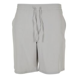 Urban Classics Herren Stoffhose "Urban Classics Herren Comfort Shorts", grau, Gr. S, unifarben, 62% Viskose, 34% Polyester, 4% Elasthan, Hosen