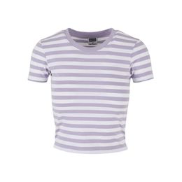 Urban Classics T-Shirt in white/dustylilac | Gr.: XXL