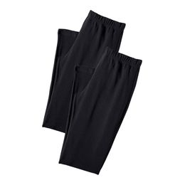 Vivance Active Caprileggings in 2x schwarz | Gr.: 48/50