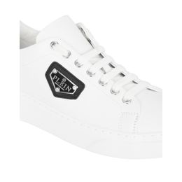 Philipp Plein Herren Sneaker "Iconic Plein", Gr. 37, wei&szlig;, Schuhe