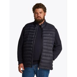 Tommy Hilfiger Big & Tall Herren Steppweste "BT-PACKABLE RECYCLED VEST-B", blau, Gr. XXL, TOMMY HILFIGER BIG & TALL, unifarben, Web, Obermaterial: 100% Nylon. Futter: 100%