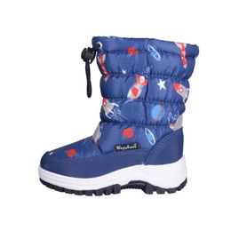 Playshoes Winter-Bootie Weltraum in Marine | Gr.: 20/21