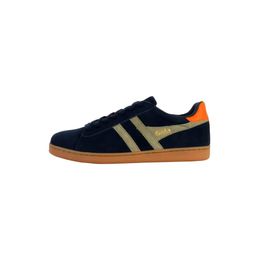 Gola Equipe II Suede Leder-Sneaker Gr&uuml;n | Gr.: 45