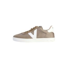 victoria Niedrige Sneaker aus Leder Braun | Gr.: 38