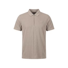 KLEINIGKEIT Herren Poloshirt "Kleinigkeit Edel Tawil Shirt", beige, Gr. XXL, unifarben, 100% Baumwolle, Shirts