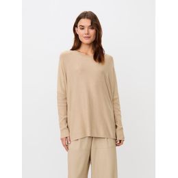 Masai Langarm-Strickpullover MaFanasi in white pepper | Gr.: 44