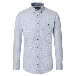 Casamoda Herren Langarmhemd "Casamoda Freizeithemd Print", bunt, Gr. XXL, bedruckt, 100% Baumwolle, Hemden