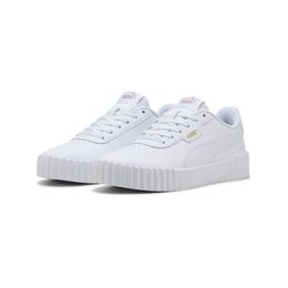Puma Sneaker "Carina 3.0" in Wei&szlig; | Gr.: 38