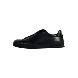 Redskins Leder-Sneaker &bdquo;Tessin&ldquo; Schwarz | Gr.: 41