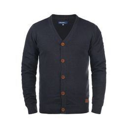 Blend Herren Cardigan "Cardigan BHLennard", blau, Gr. XL, Obermaterial: 50% Baumwolle CO. 50% Polyacryl PAN., Strickjacken