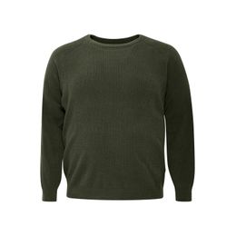 Blend Herren Strickpullover "Strickjacke BHBPullover", gr&uuml;n, Gr. XXXL, Obermaterial: 85% Polyester PES. 15% Polyamid PA., Strickjacken
