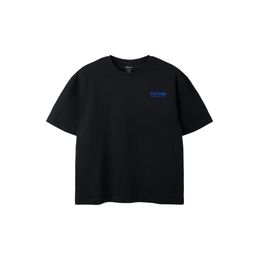 name it T-Shirt 'NKMLIMAR' Jungen Gr&ouml;&szlig;e 134/140 royalblau / schwarz / wei&szlig;