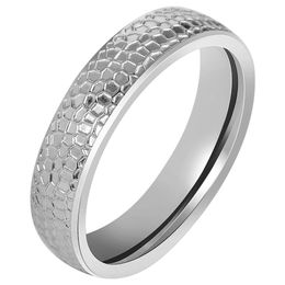 Adelia&acute;s ADELIA ́S Herren Fingerring "Herren Ring aus Edelstahl", 66, Edelstahl, silber, Edelstahl, Fingerringe