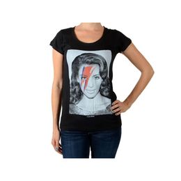 ELEVENPARIS Eleven Paris Kimono-T-Shirt mit Kim Kardashian Schwarz | Gr.: M