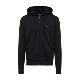 BOSS Sweatjacke 'Saggy' Herren Gr&ouml;&szlig;e XL grau / schwarz