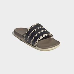 Damen Badesandale "ADILETTE COMFORT 2.0 BADESCHLAPPEN", adidas Sportswear, Gr. 37, braun, Synthetik, Schuhe, Badelatschen