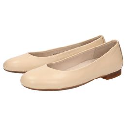Sioux Damen Ballerina "Villanelle-701", Gr. 36, beige, Obermaterial: 100% Lammnappaleder LANA. 100% Gummi rubber., Schuhe