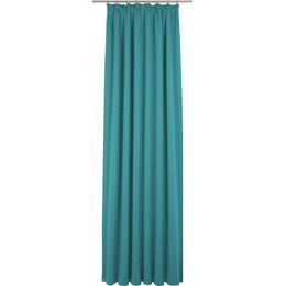 Vorhang Adam, B:145cm H:145cm, blau, Baumwolle (Bio-Baumwolle), Wohnzimmer, Gardinen, "Uni Collection", aus 100% Bio-Baumwolle, Vorhang nach Wunschma&szlig;