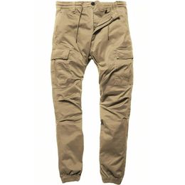 Vintage Industries Cargohose in Beige | Gr.: W32