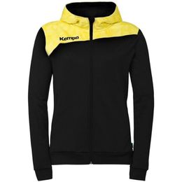 Kempa Trainingsjacke "Athletics 29 Kapuzenjacke Damen" in Schwarz | Gr.: XL