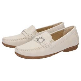 Sioux Damen Slipper "Cortizia-723-H", Gr. 35, beige, Obermaterial: 50% Ziegenleder goatskin. 50% Ziegenveloursleder GOVL. 100% Gummi rubber., Schuhe