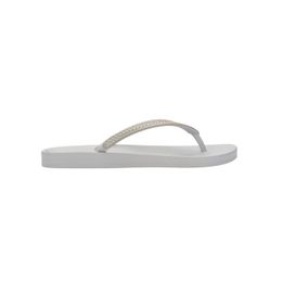 Ipanema Damen Zehentrenner "Ipanema MESH X FEM", Gr. 40grau, gold, Synthetik, Schuhe, f&uuml;r Alltag, ohne Verschluss, sportlicher Stil, mit