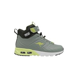 Kangaroos Sneaker 'Molbo' Jungen Gr&ouml;&szlig;e 27 pastellgr&uuml;n / schwarz