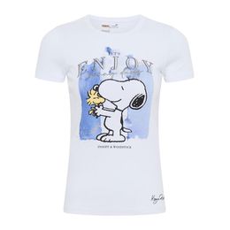 Kangaroos Kurzarmshirt in wei&szlig;-blau | Gr.: 32/34