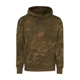 Urban Classics Sweatshirt male size S Khaki / Olive / Dark green