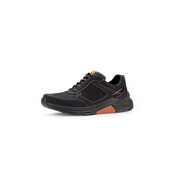 Gabor Herrenschn&uuml;rschuhe halb Mehrweite in Blau | Gr.: 7