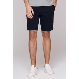 CMPD Herren Chinohose, blau, Gr. S, used, Web, Material: 98% Baumwolle, 2% Elasthan, Hosen, mit Baumwolle