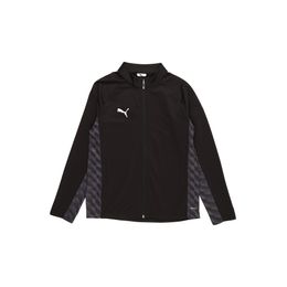 Puma Sportjacke 'TeamLIGA26' Jungen Gr&ouml;&szlig;e 140 dunkelgrau / schwarz