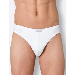 Tom Tailor Herren Slip, Gr. 7, wei&szlig;, 100% Baumwolle, Unterhosen