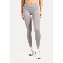 Smilodox Leggings Silvia Scrunch in Grau | Gr.: L
