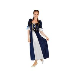 TecTake Prinzessin/Adelige, in blau/wei&szlig;, Gr. S, Das Kost&uuml;m ist auch ideal | Gr.: XL