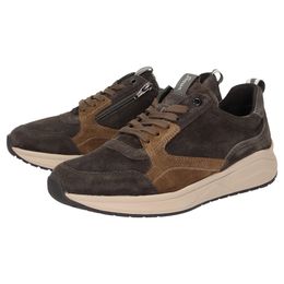 Sioux Herren Sneaker "Tasulio-702-J", Gr. 43, braun, Obermaterial: 50% Kalbsveloursleder CAVL. 50% Lammveloursleder LAVL. 100% Gummi rubber., Schuhe