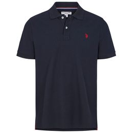 U.S. Polo Assn. Button Up Shirt 'UMALFRED' male size S Dark blue / Cherry red