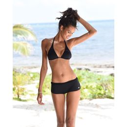 Buffalo Triangel-Bikini-Top, Schwarz, Gr. 40A/B, Damen, Triangel-Bikinis, Material: Polyamid, Elasthan