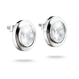 Thomas Sabo Damen Paar Ohrstecker "Ohrringe mit Zirkoniastein", Silber 925 (recycelt), silber, Silber 925 (recycelt), Ohrringe, mit Zirkonia (synth.)